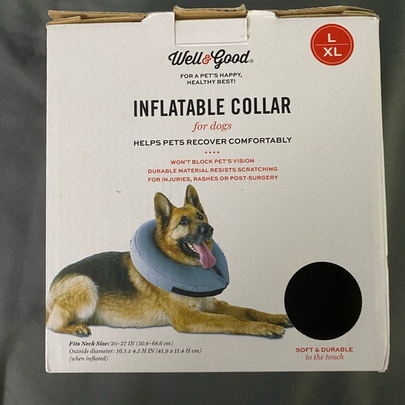 Well & Good | Dog | Well Good Inflatable Dog Collar | Poshmark